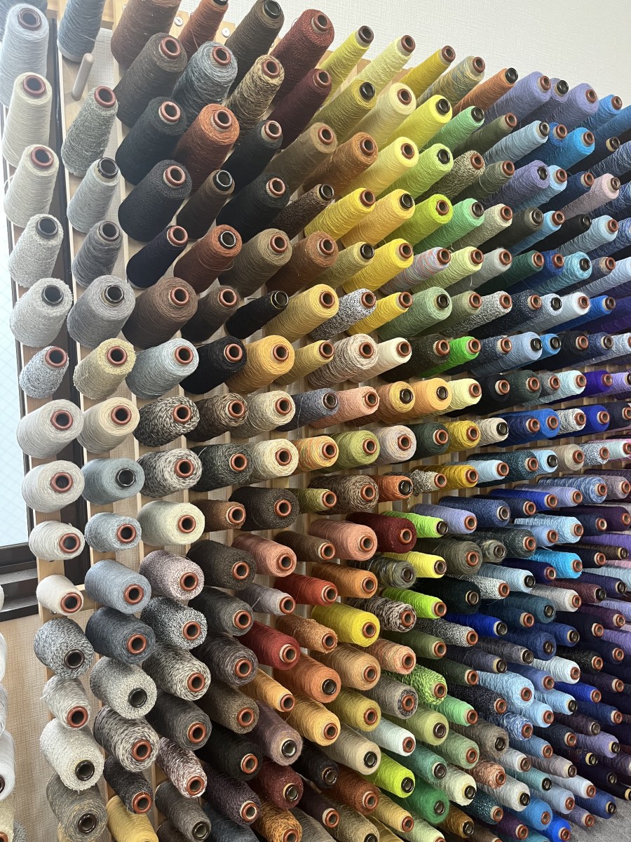 Shopping for yarn in Japan – pieced together